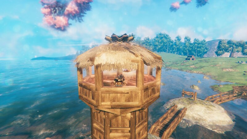 Small Lighthouse Valheim Build