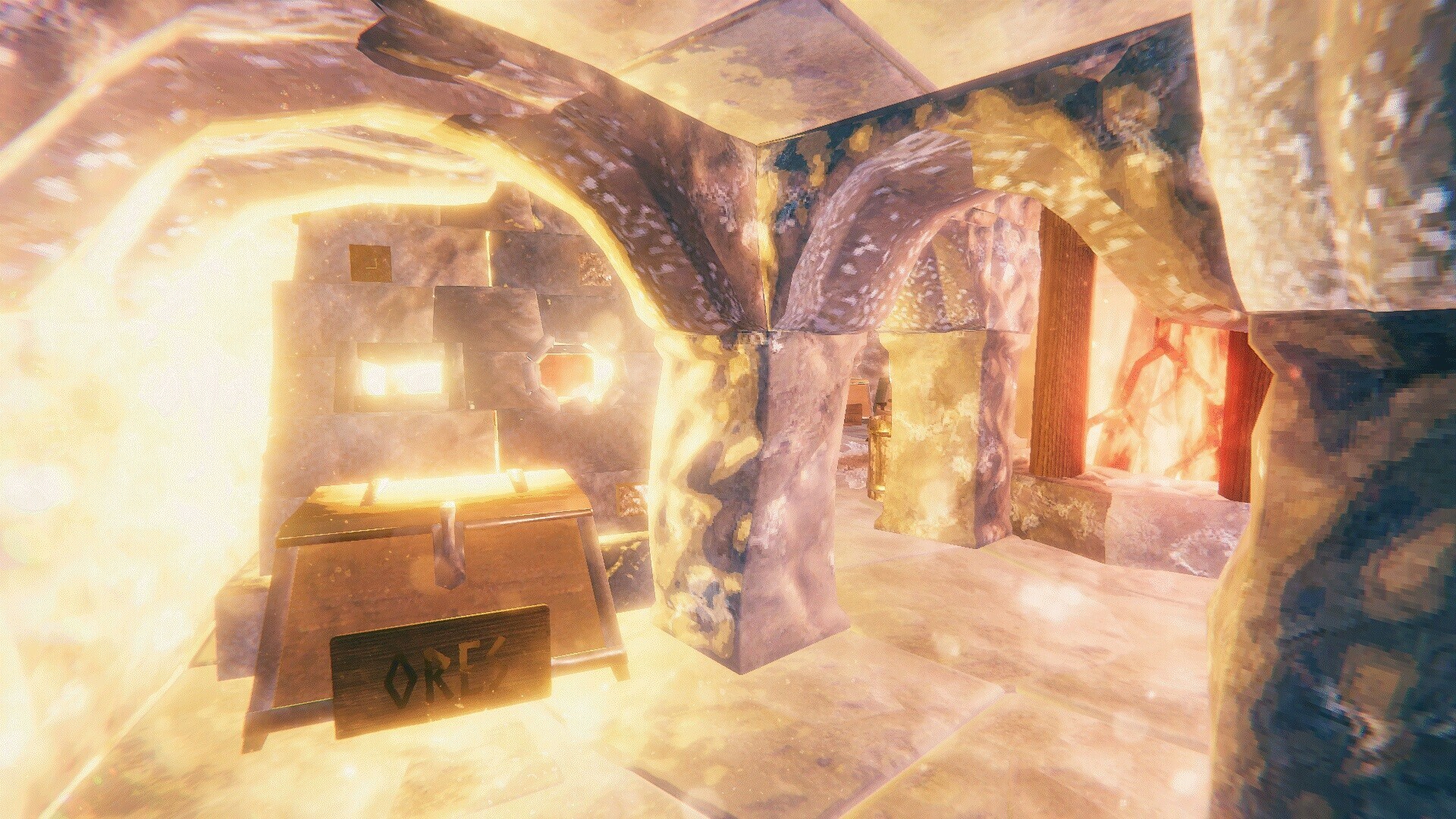 Round Workshop Valheim Build