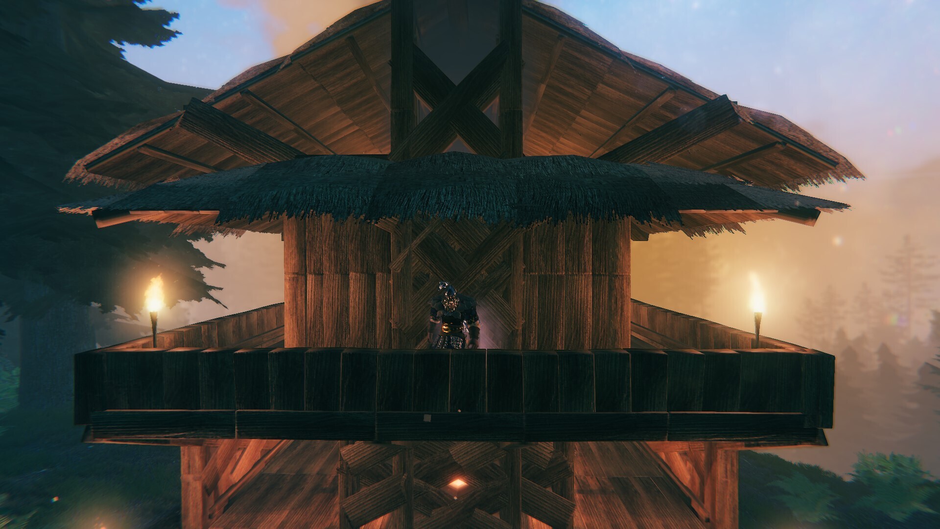 Lookout Station Valheim Build
