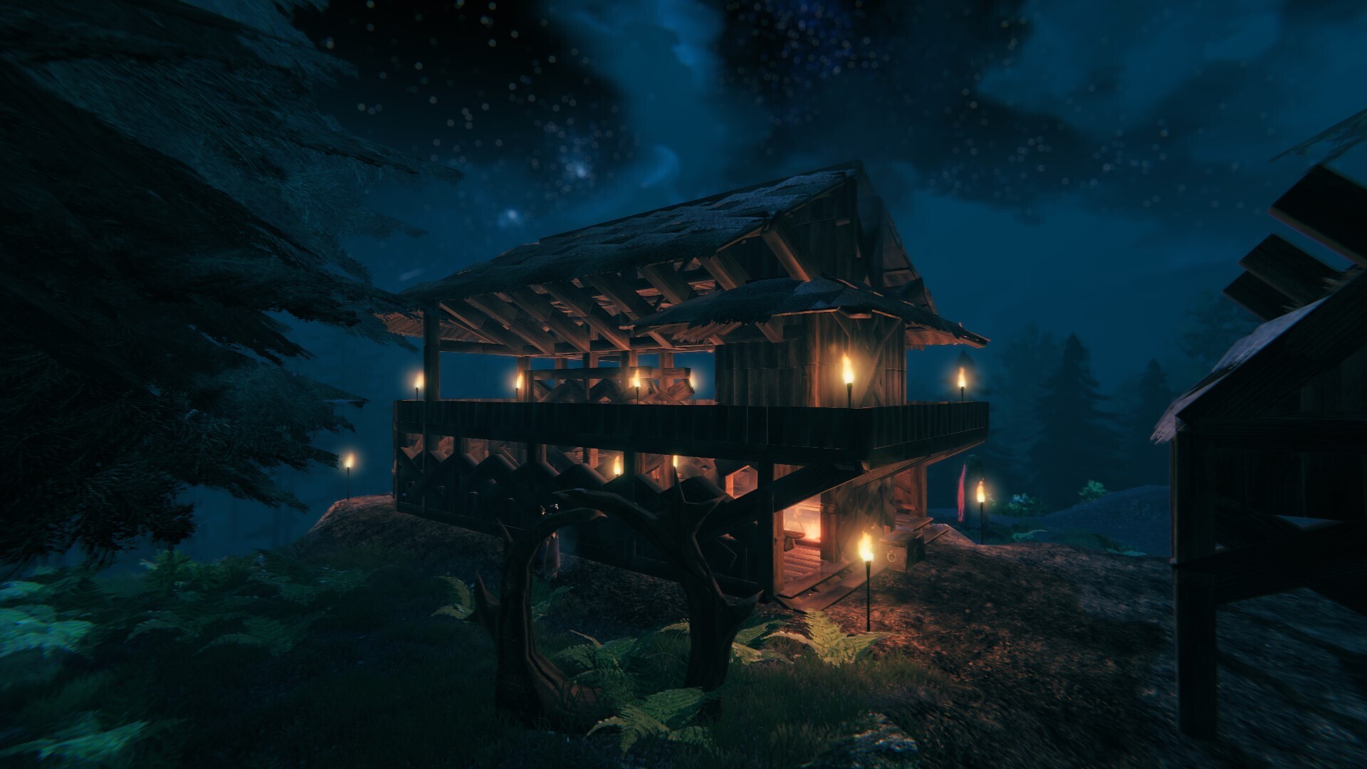 Lookout Station Valheim Build