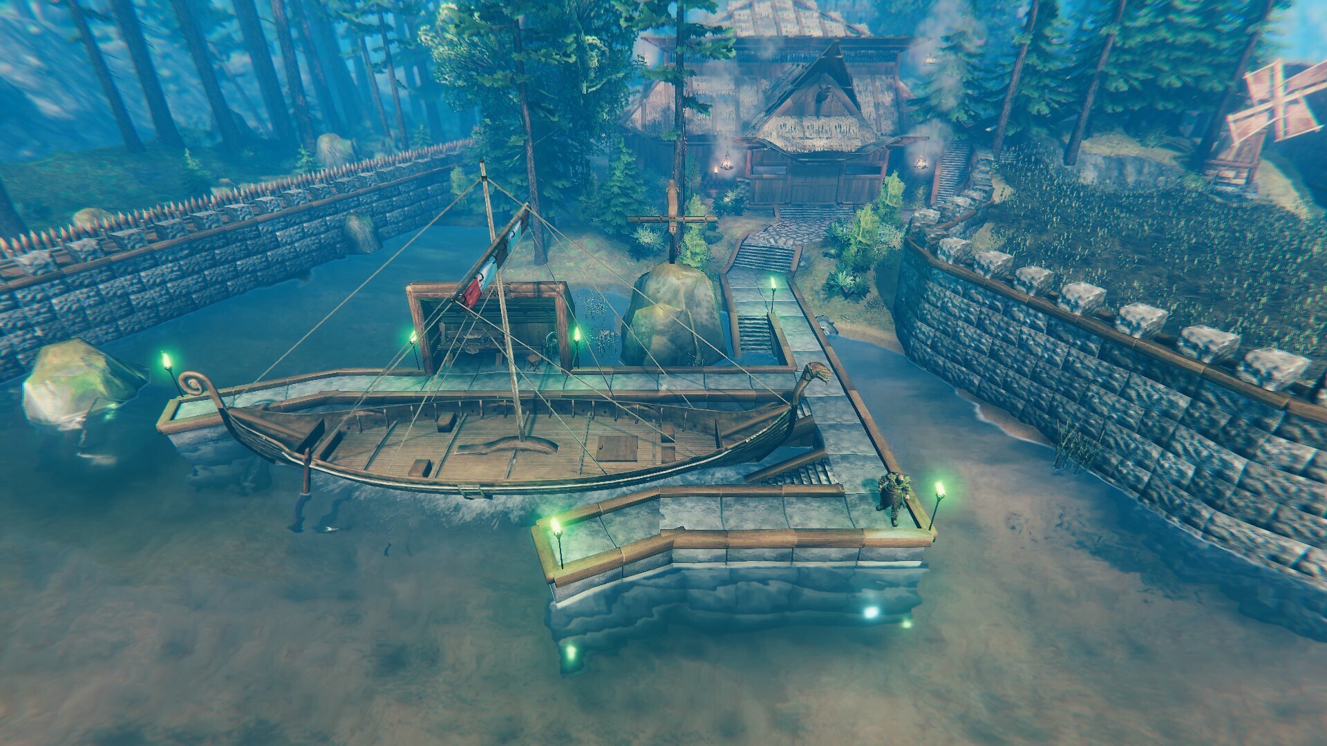 Plains Outpost (Vanilla/No Mods) Valheim Build