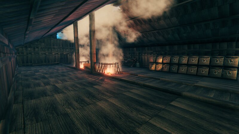 Basic Starting Longhouse Valheim Build