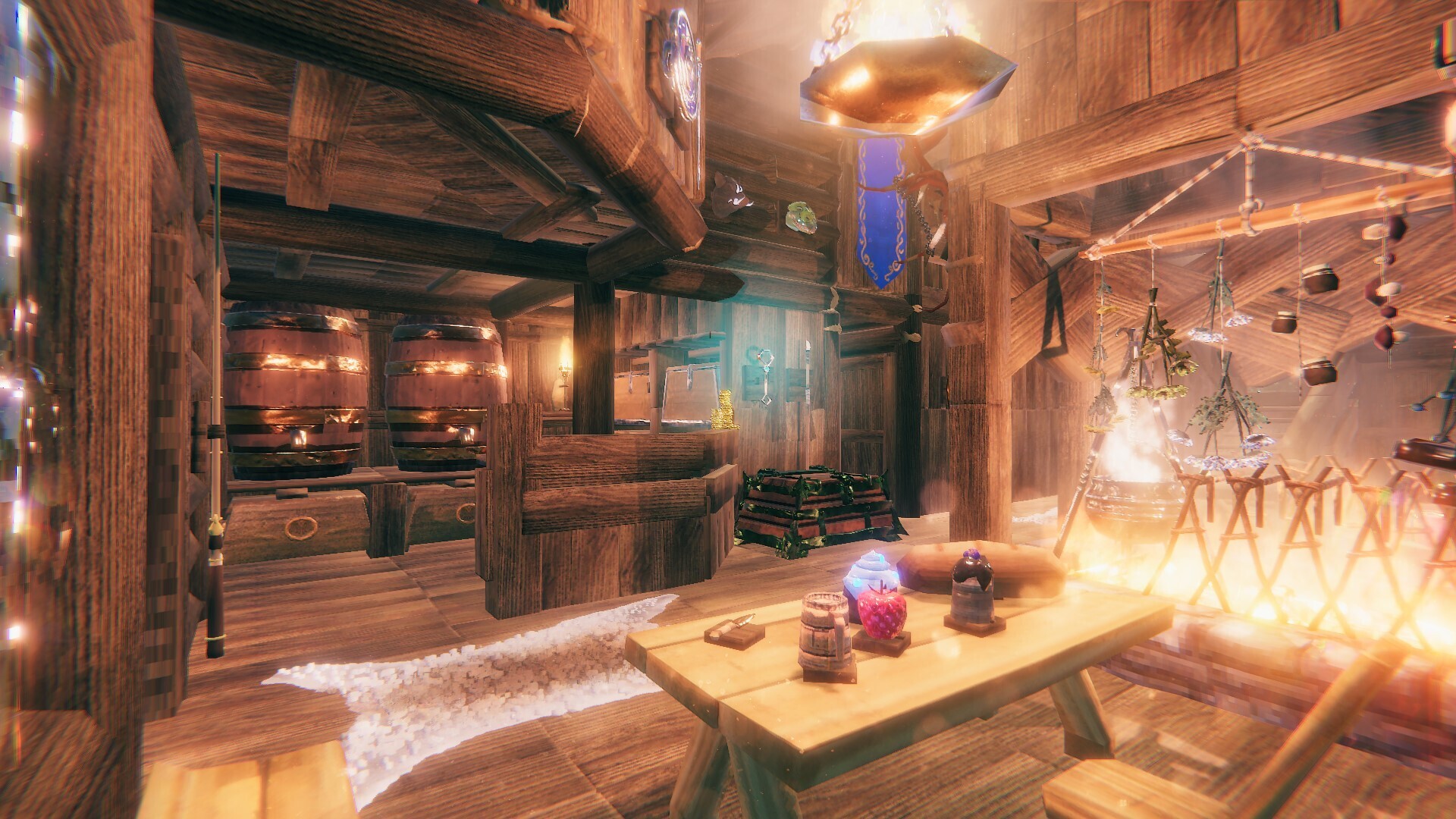 Modern Home Valheim Build