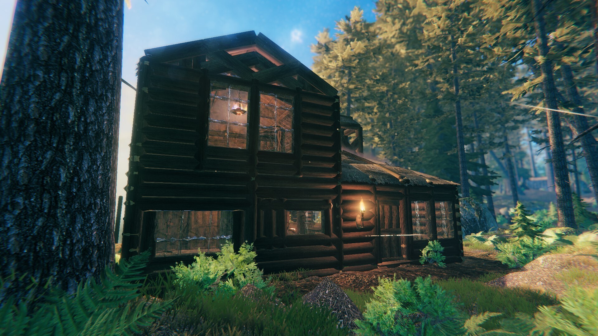 Modern Home Valheim Build