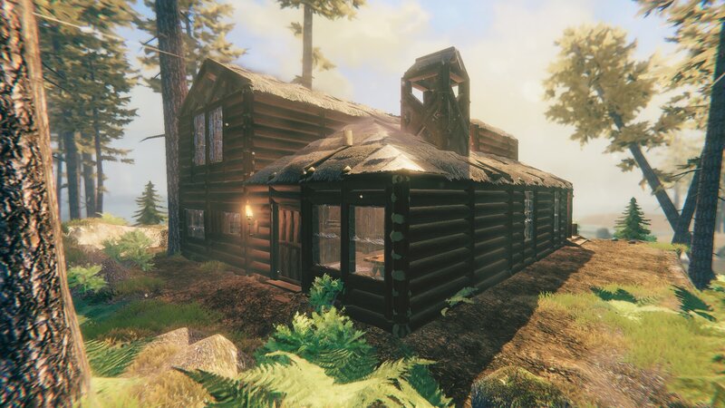 Modern Home Valheim Build