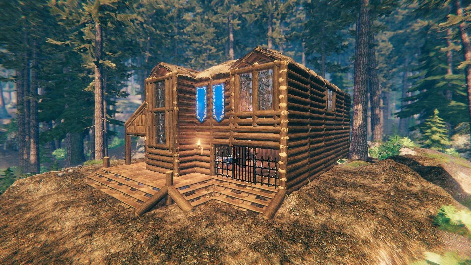 Modern Home Valheim Build