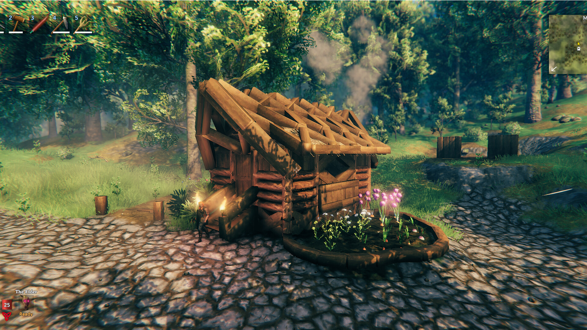Tiny home challenge, Part 1: Before Eikthyr Valheim Build