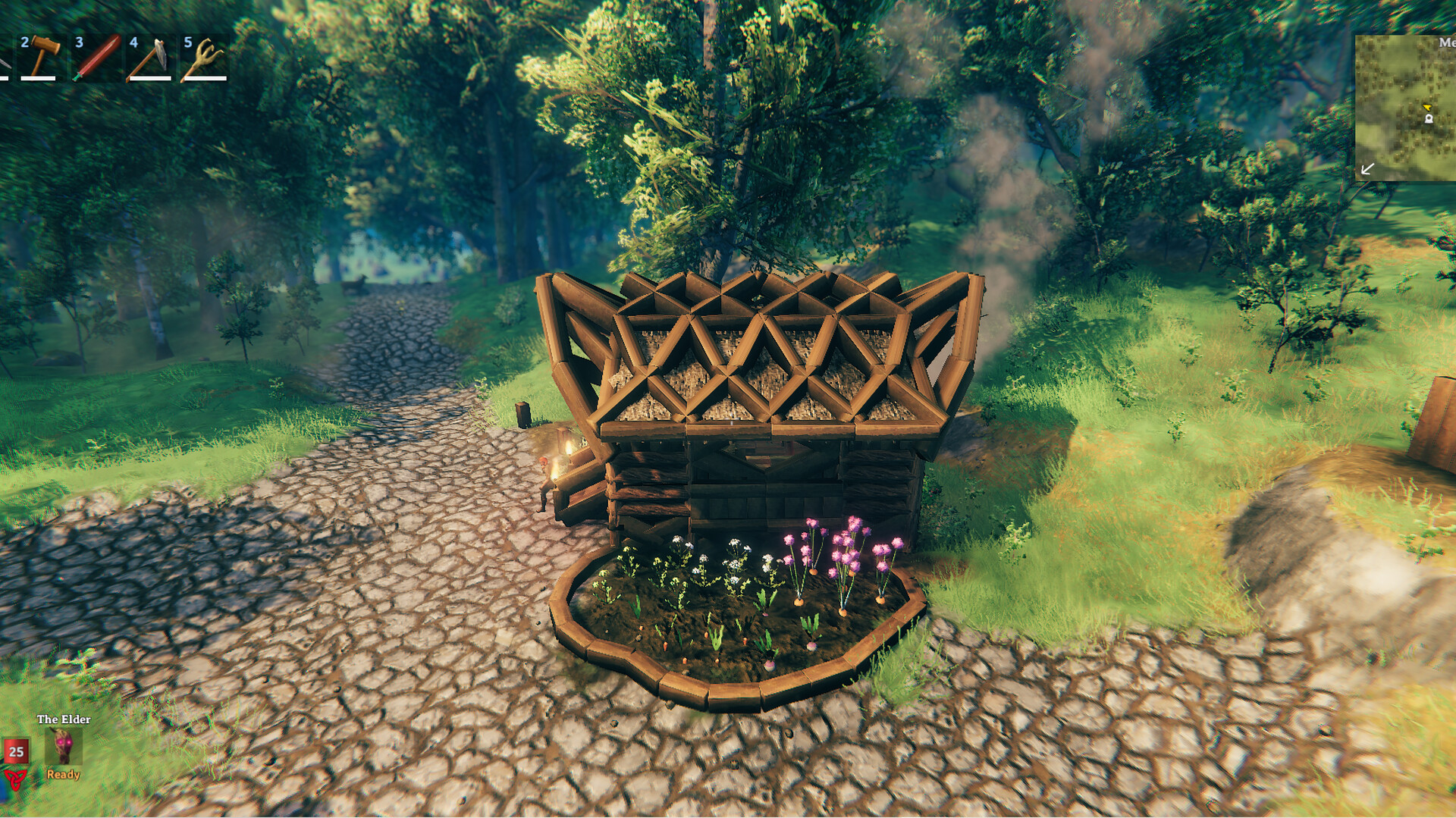 Tiny home challenge, Part 1: Before Eikthyr Valheim Build
