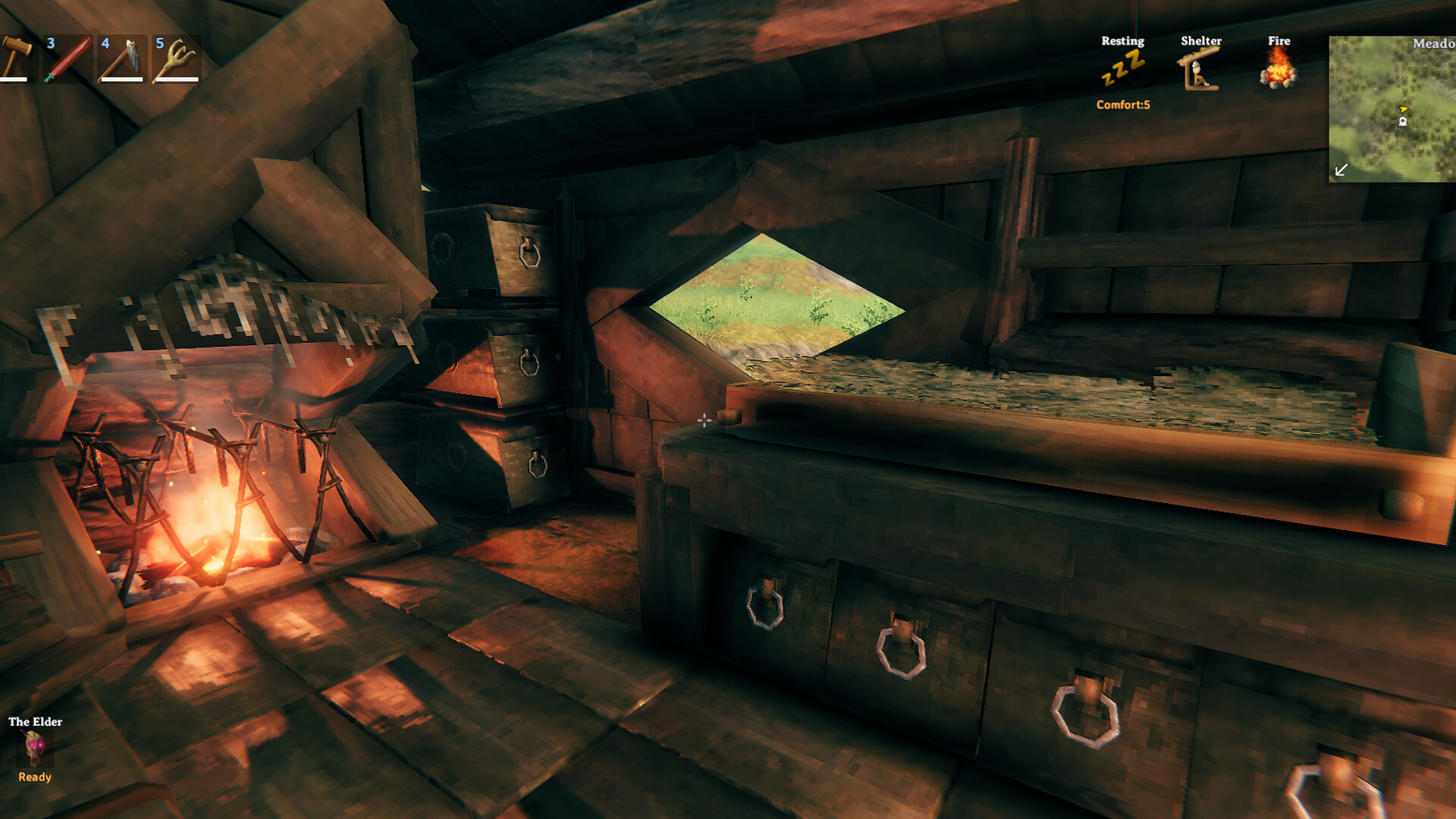 Tiny home challenge, Part 1: Before Eikthyr Valheim Build