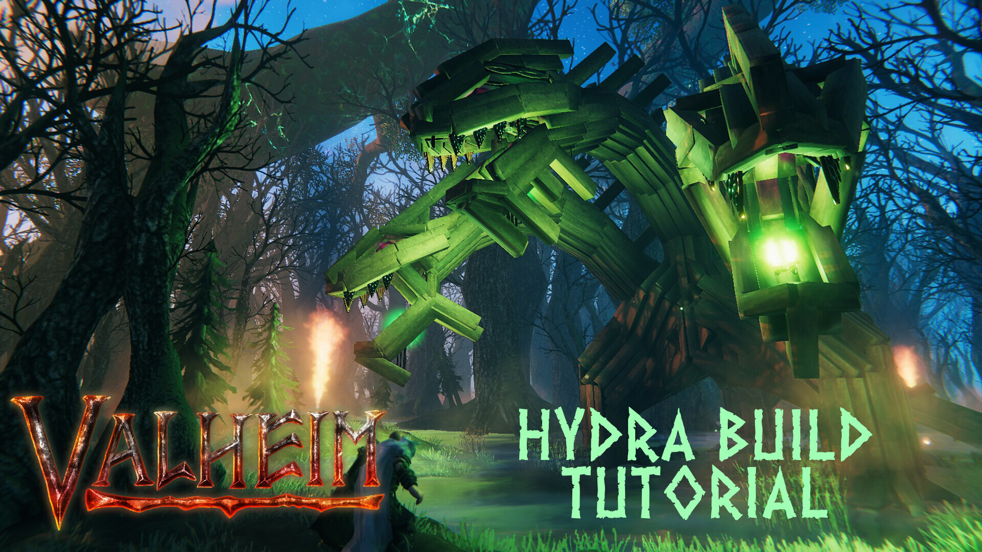 How To Build a Hydra - Tutorial + Showcase (No Mods) Valheim Build