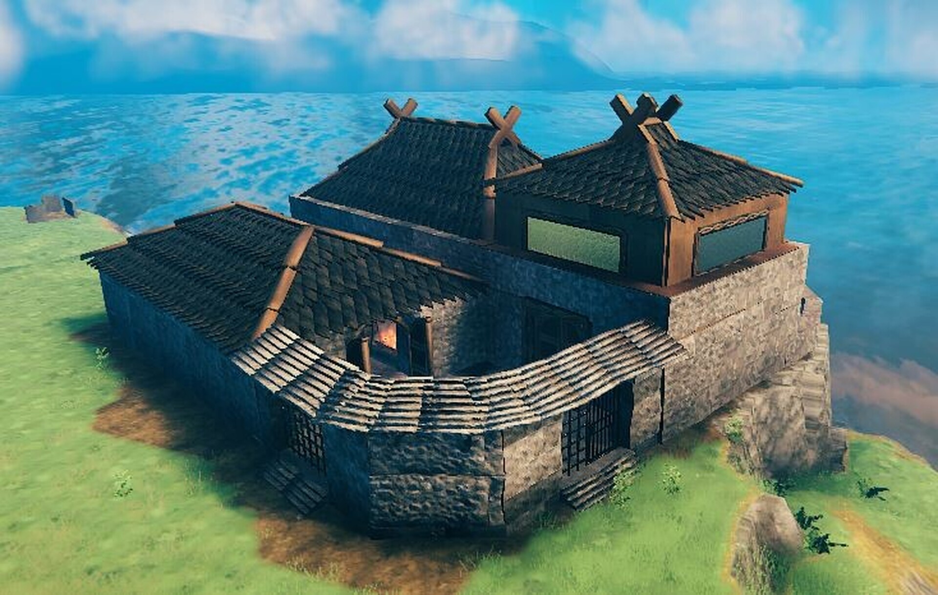 Petty Lord's Manor Valheim Build