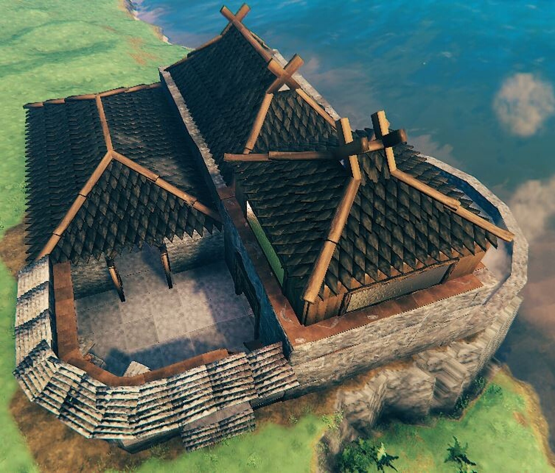 Petty Lord's Manor Valheim Build
