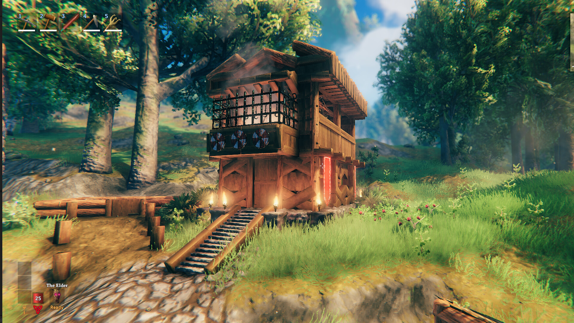 Tiny Home Challenge, Part 3: Before Bonemass Valheim Build