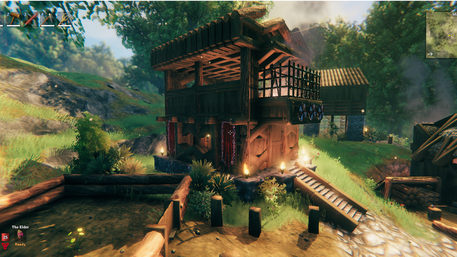 Tiny Home Challenge, Part 3: Before Bonemass Valheim Build