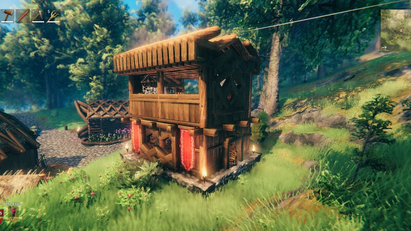 Tiny Home Challenge, Part 3: Before Bonemass Valheim Build