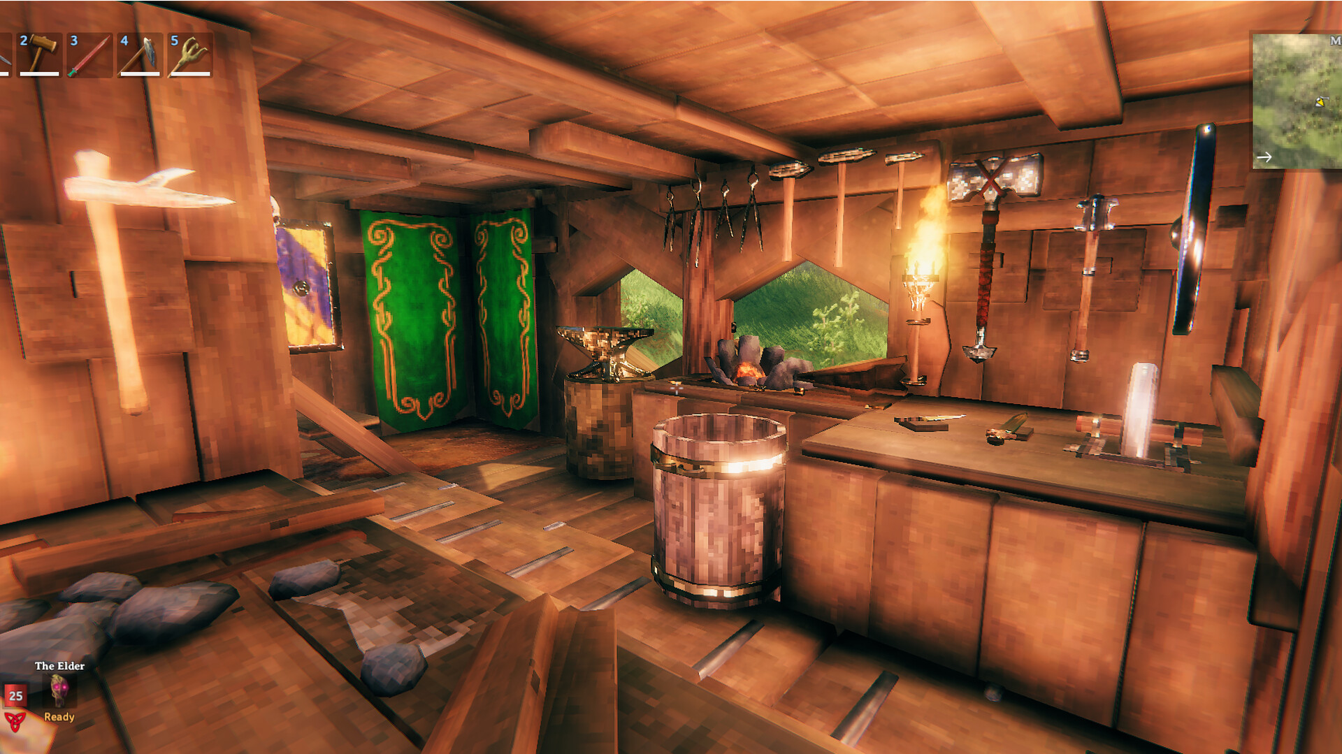 Tiny Home Challenge, Part 3: Before Bonemass Valheim Build