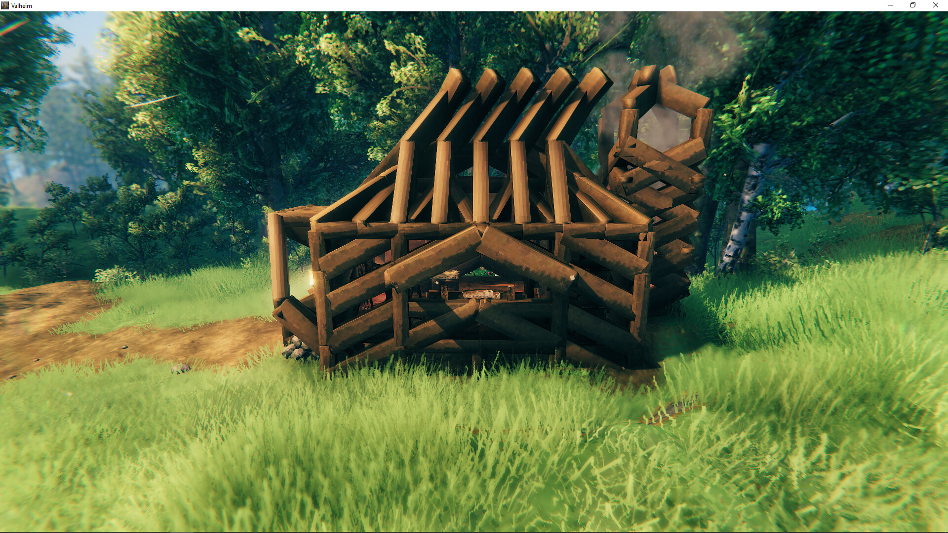 Sorcha Azura's Tiny Home Challenge Attempt Part 1 Valheim Build