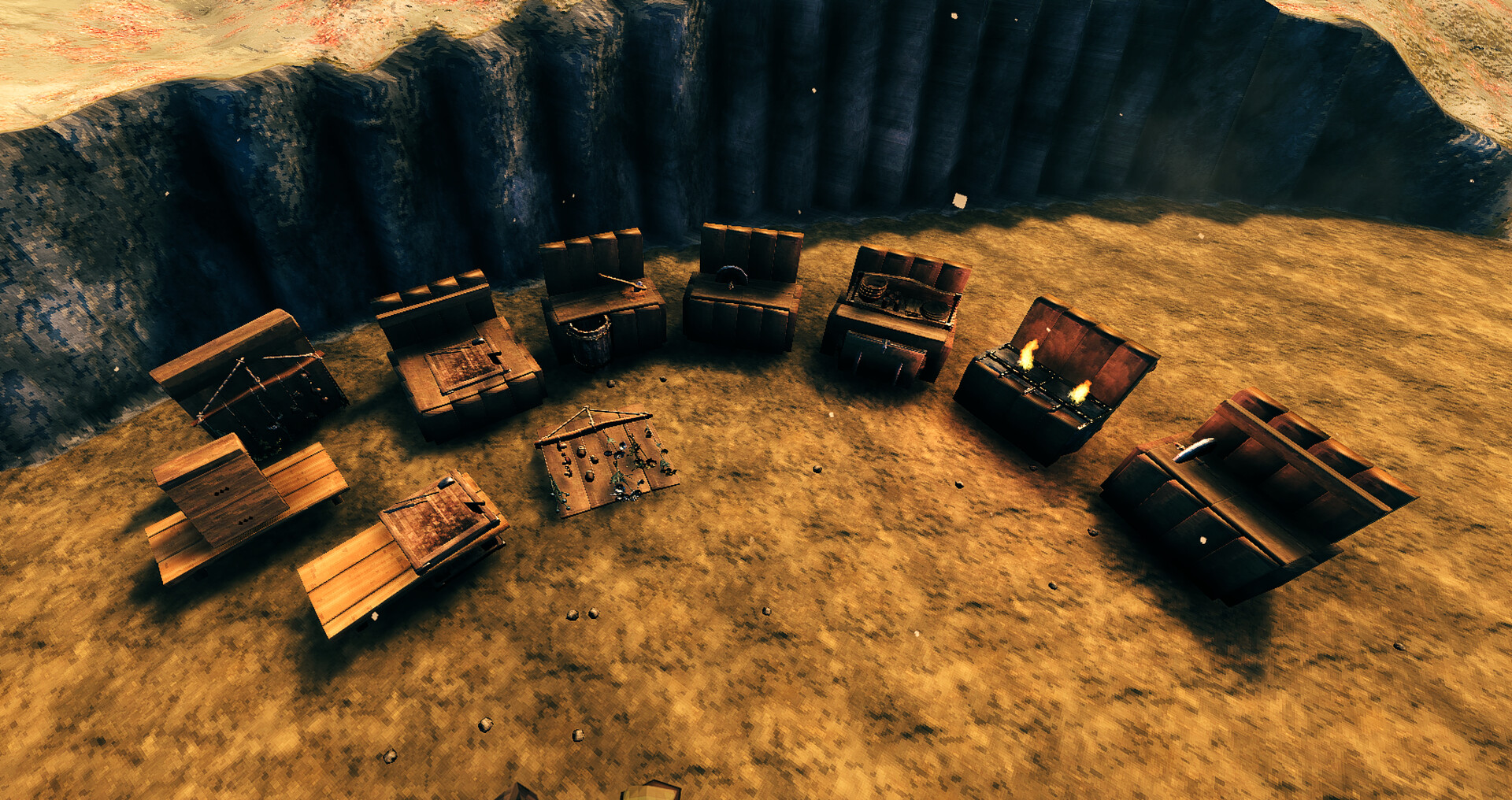 Indoor clutter Valheim Build