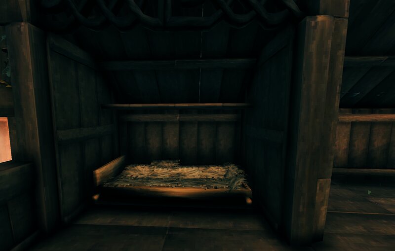 House with barn (animal shelter) Valheim Build