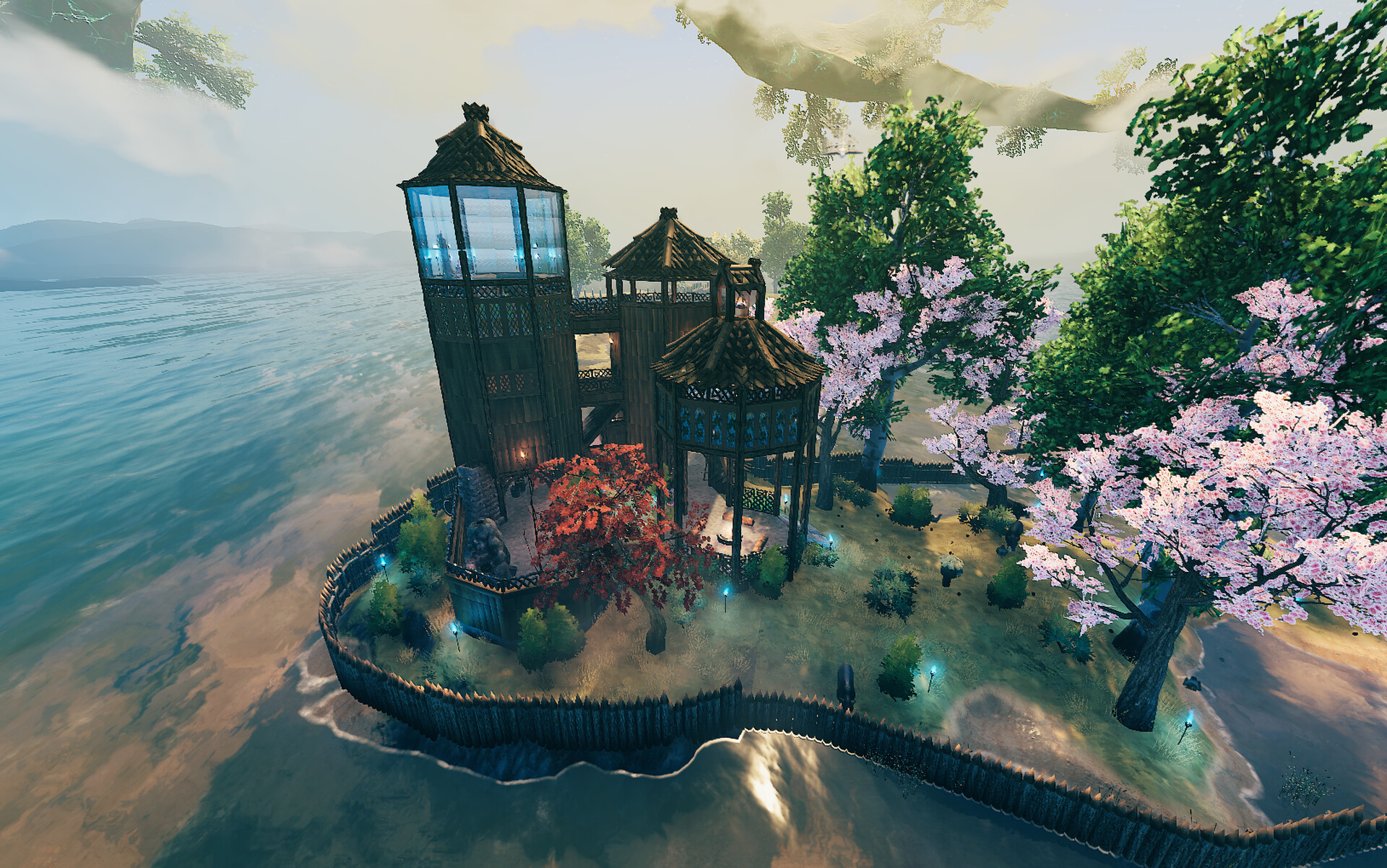 Tower complex modded and vanilla Valheim Build