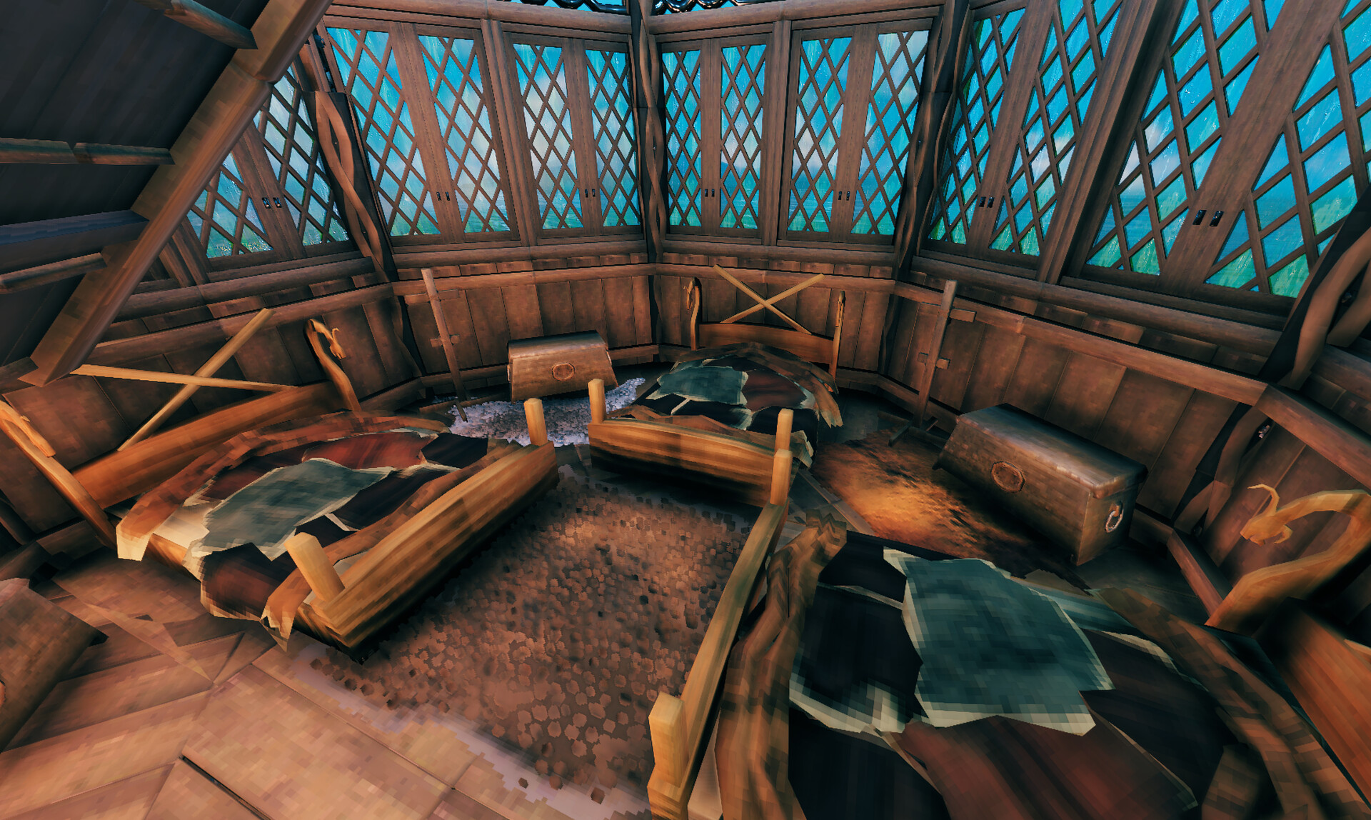 Tower complex modded and vanilla Valheim Build