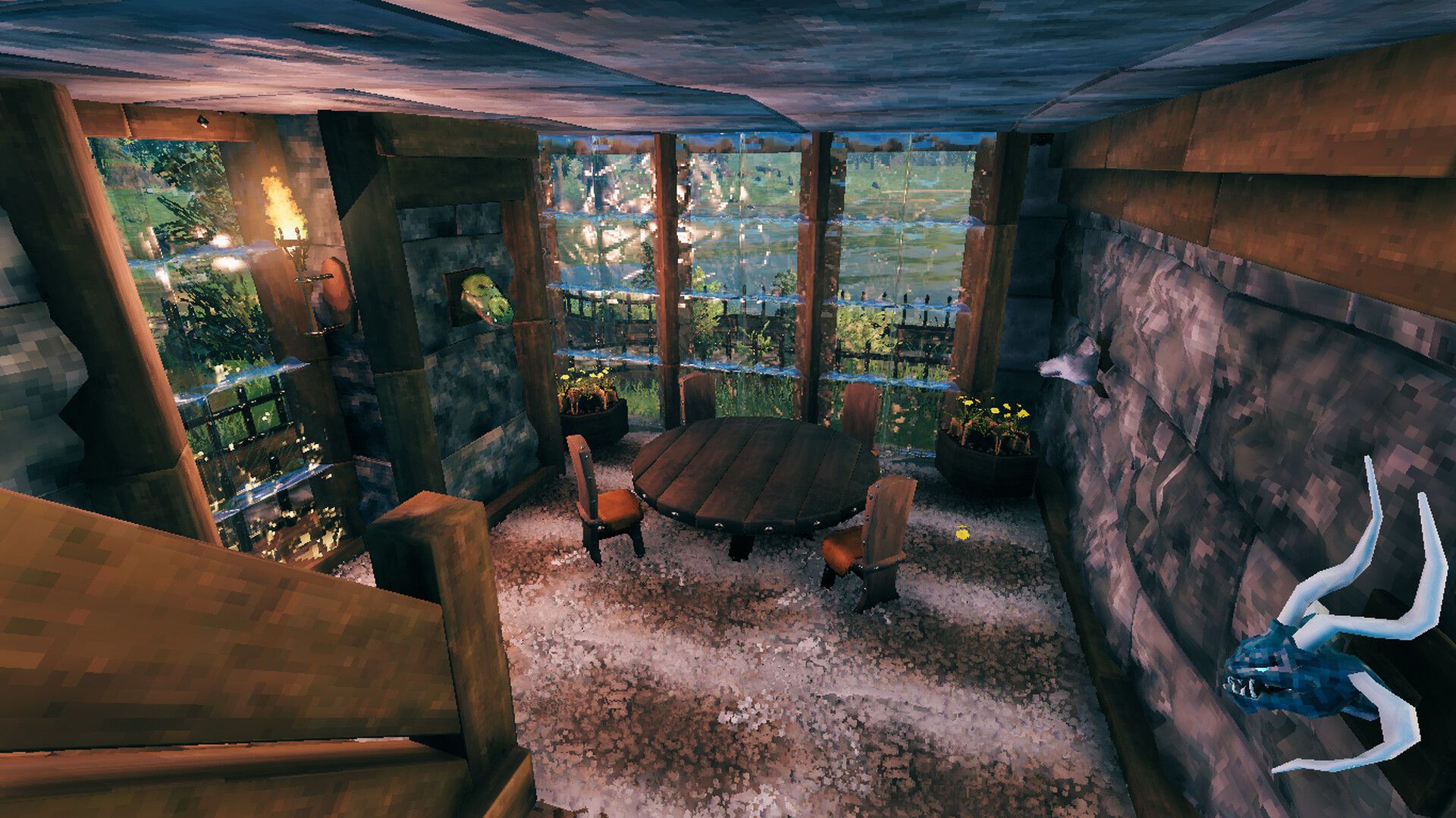 Modern House Valheim Build