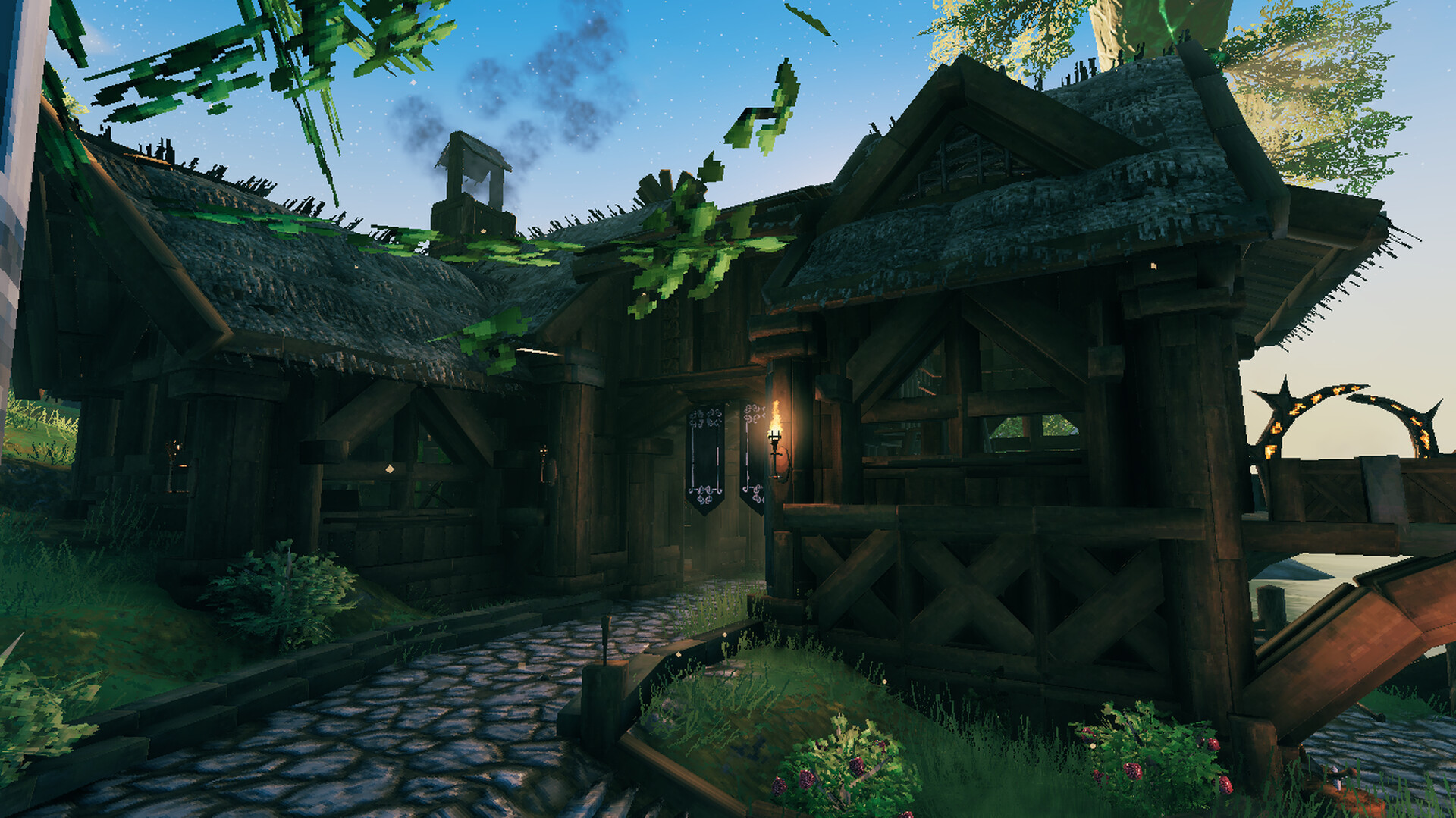 Starter Gatehouse Valheim Build