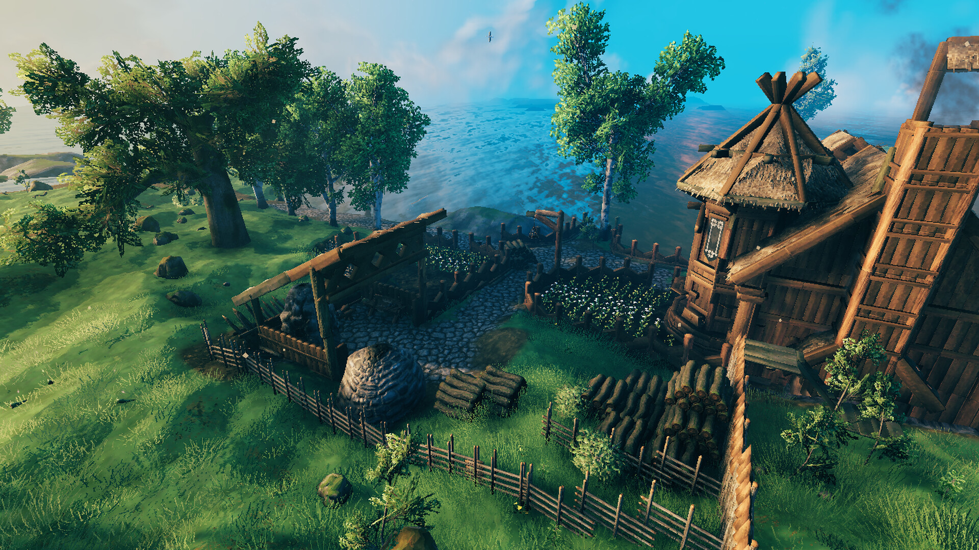 Starter Gatehouse Valheim Build