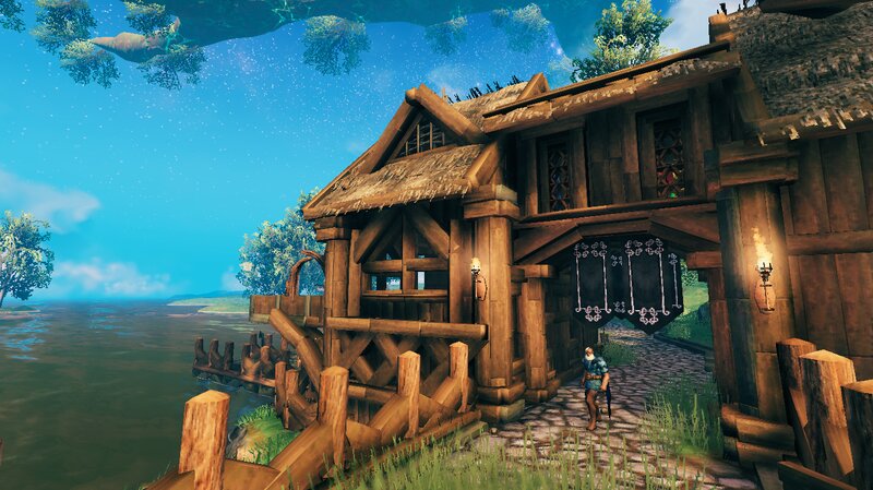 Starter Gatehouse Valheim Build
