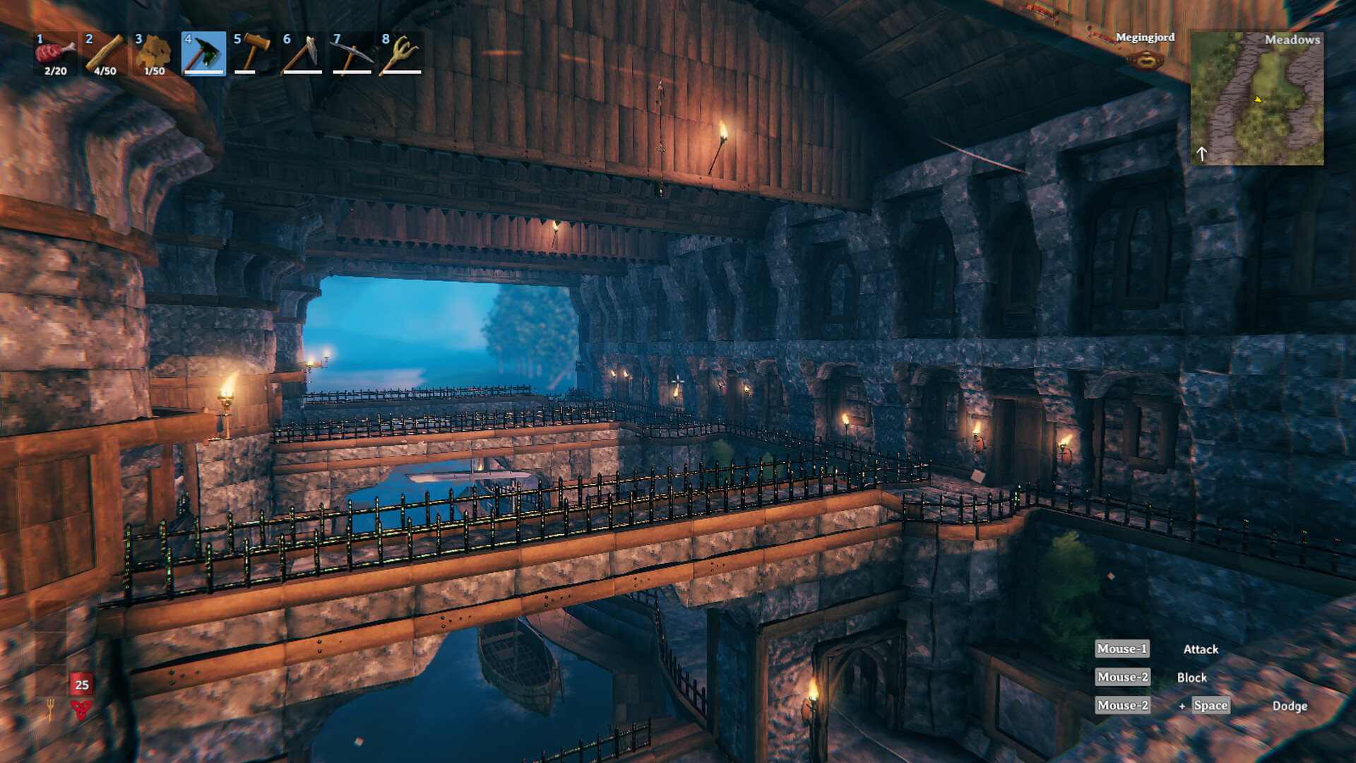 Harbor/Transport Station Valheim Build