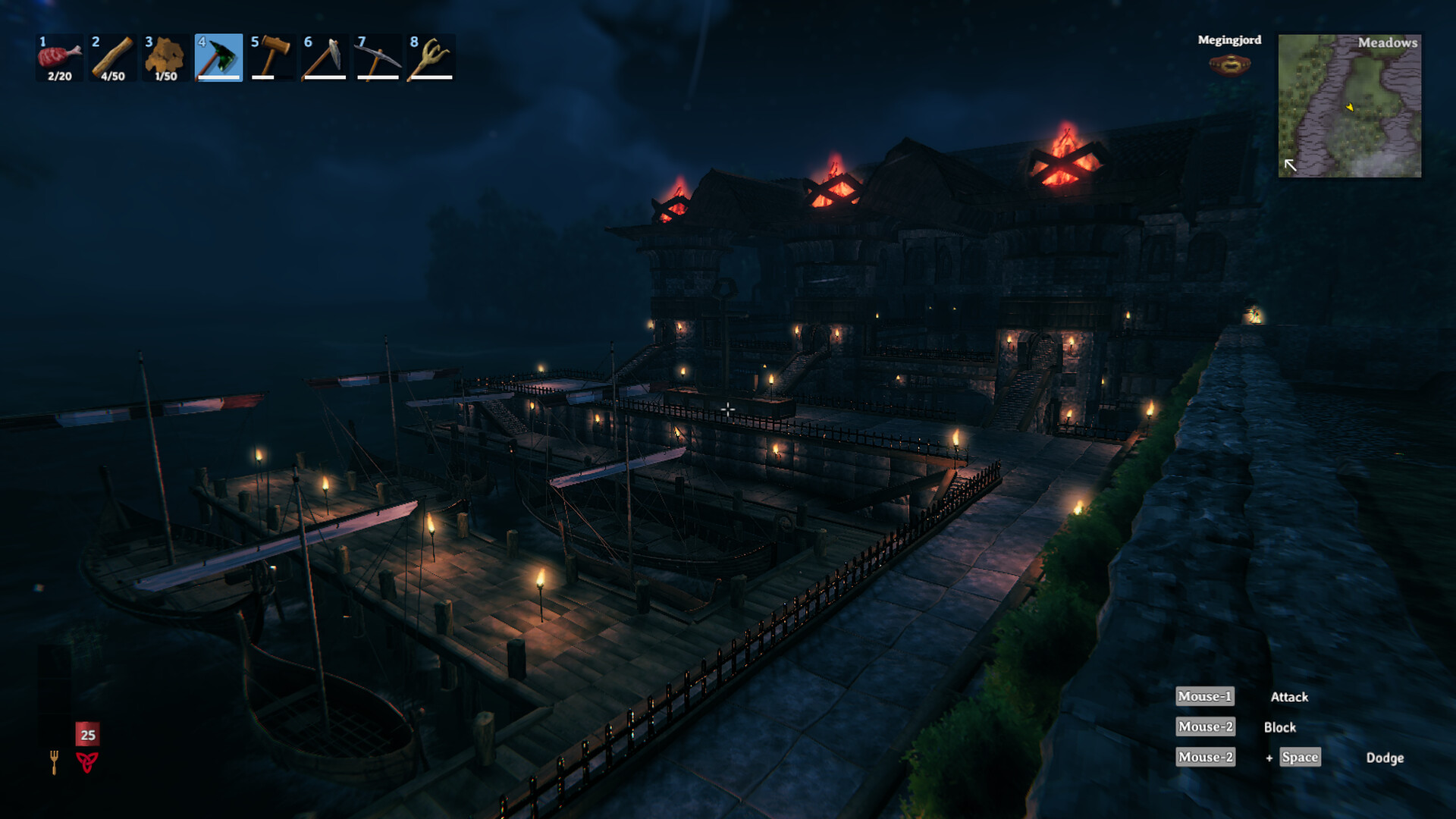 Harbor/Transport Station Valheim Build