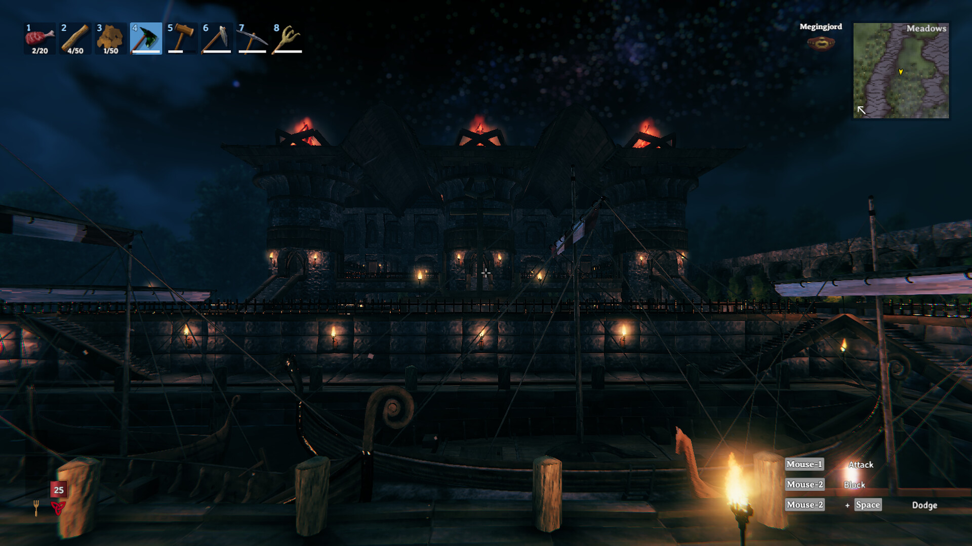 Harbor/Transport Station Valheim Build