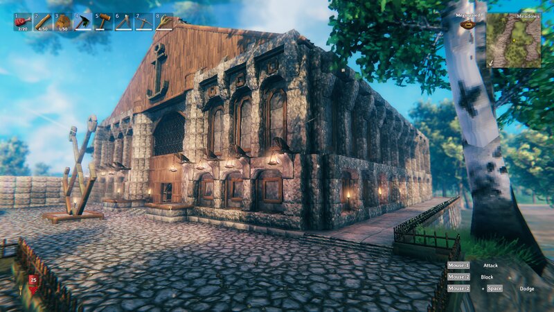 Harbor/Transport Station Valheim Build