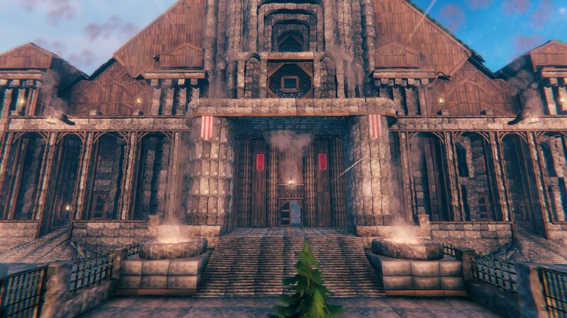 Great Hall Valheim Build