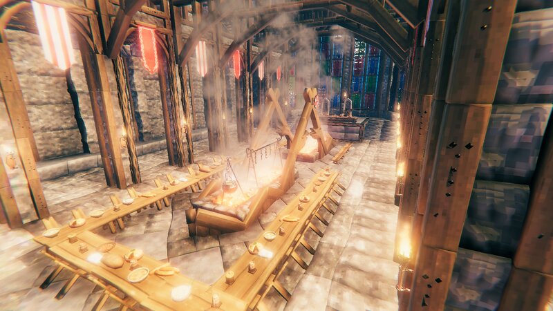 Great Hall Valheim Build