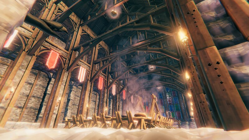 Great Hall Valheim Build