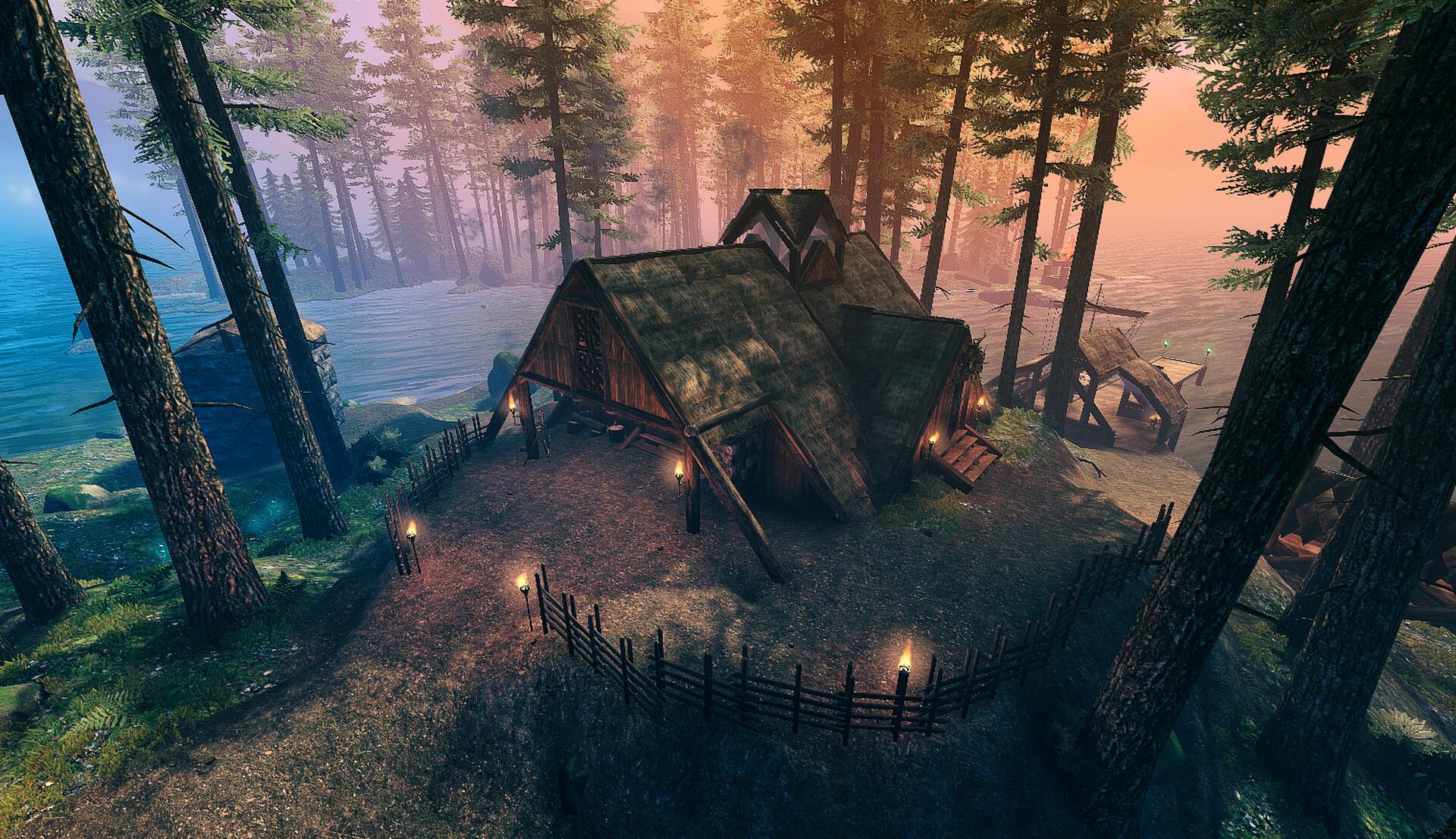 Cosy home Valheim Build