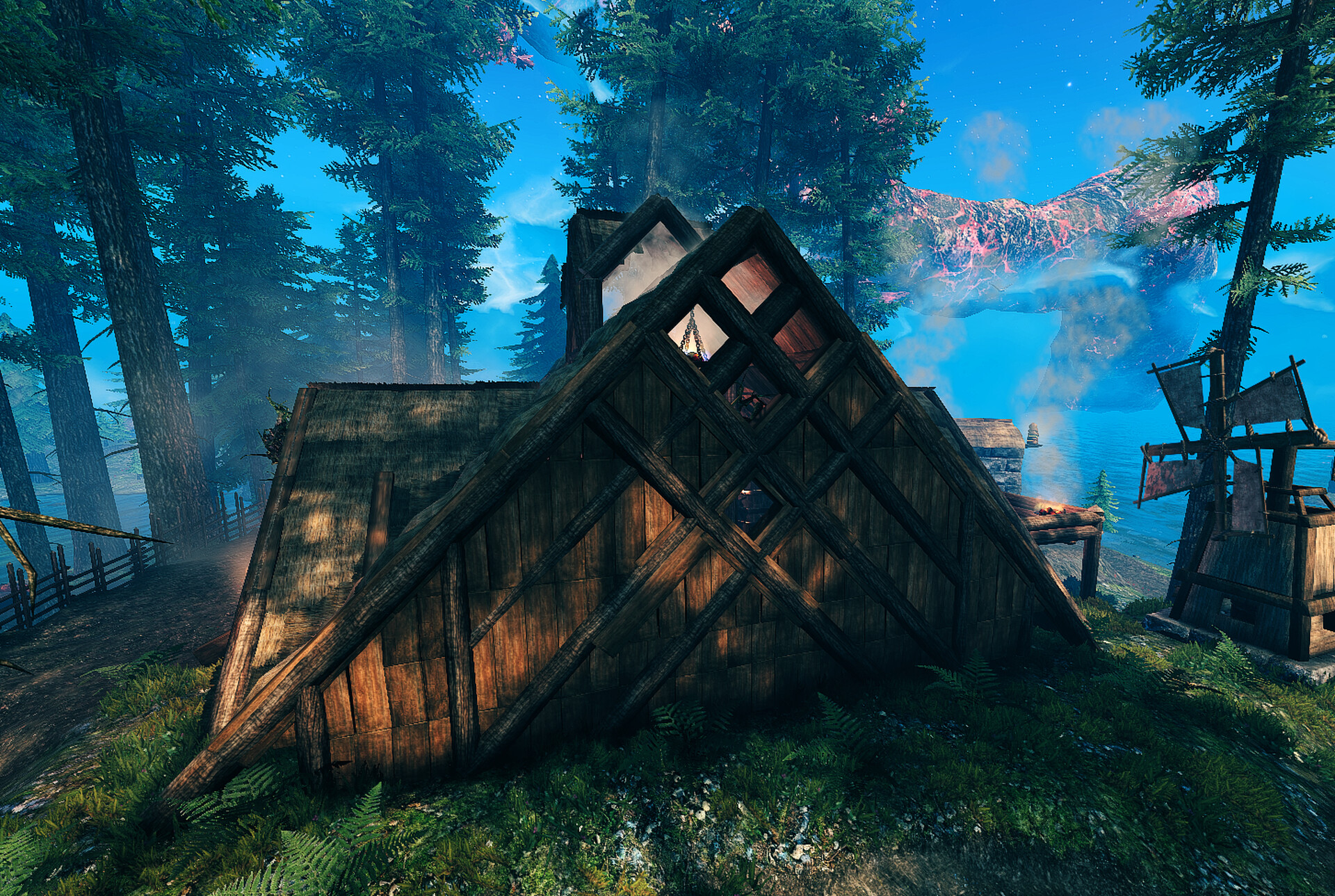 Cosy home Valheim Build