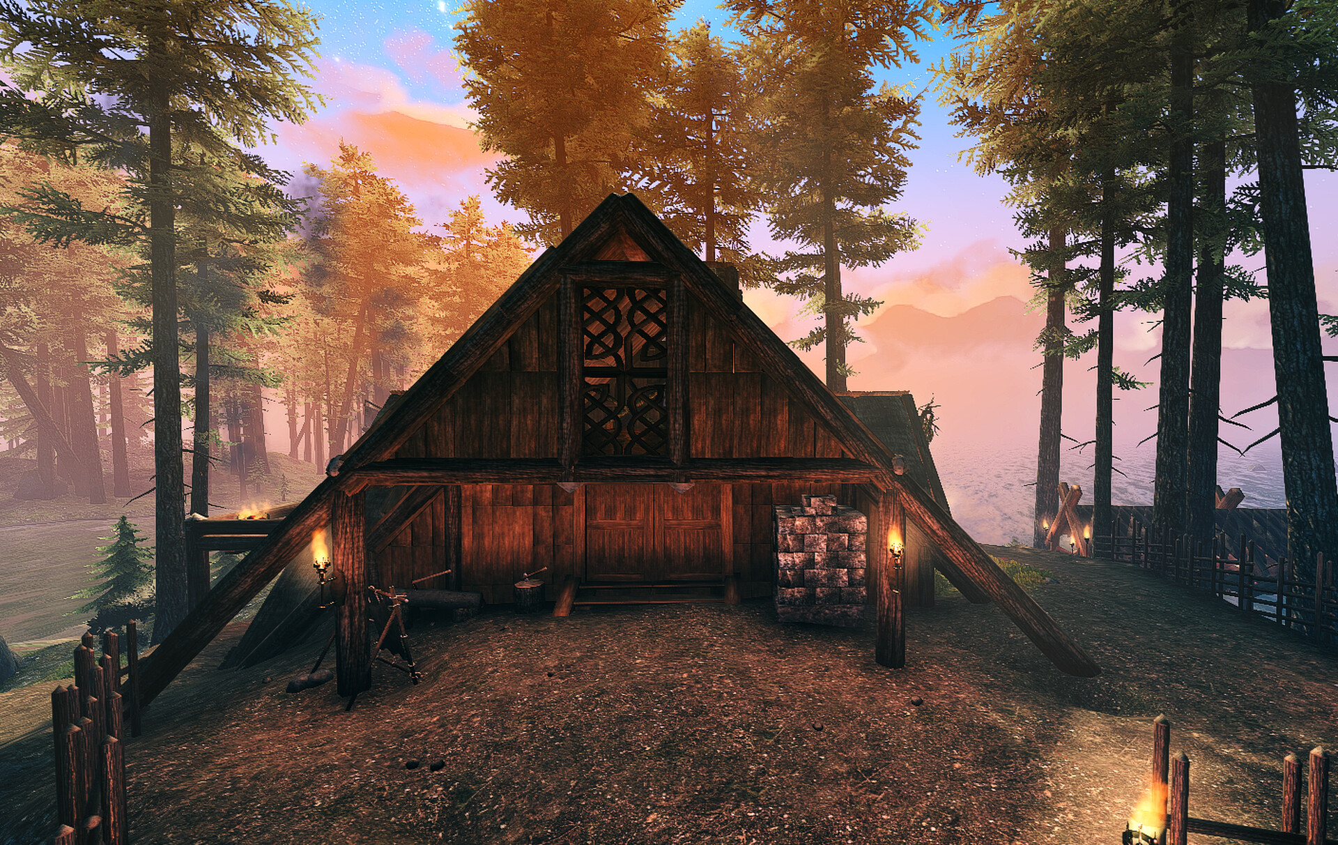 Cosy home Valheim Build
