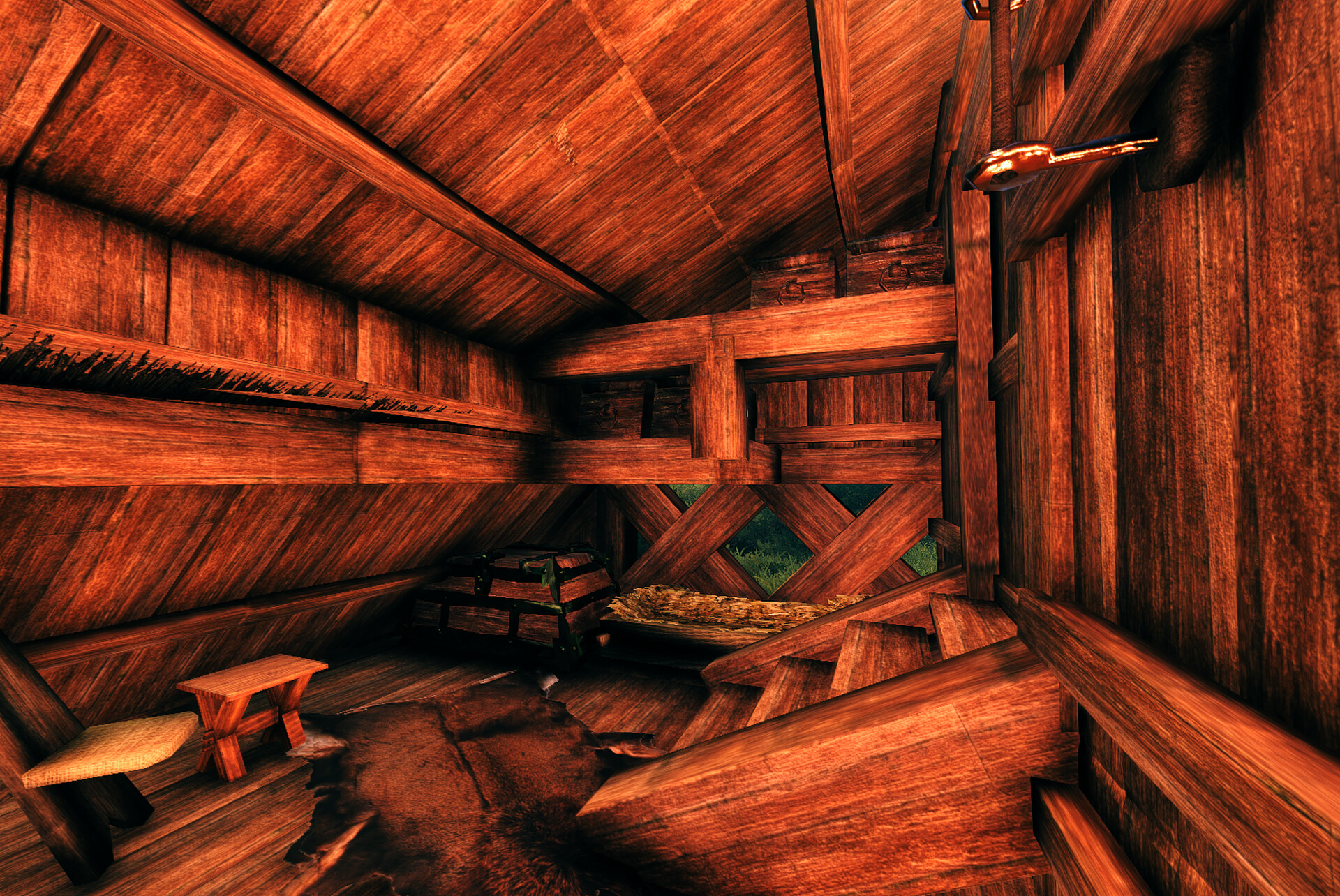 Long House / inn Valheim Build