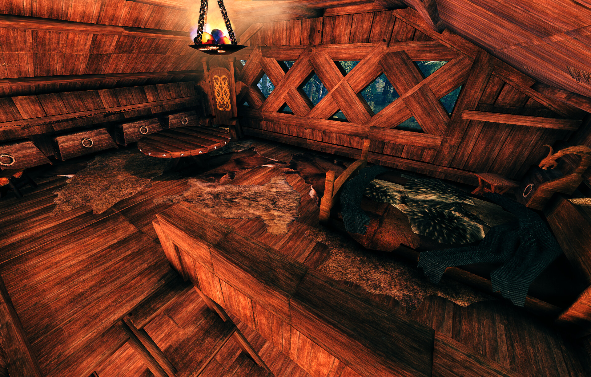 Long House / inn Valheim Build