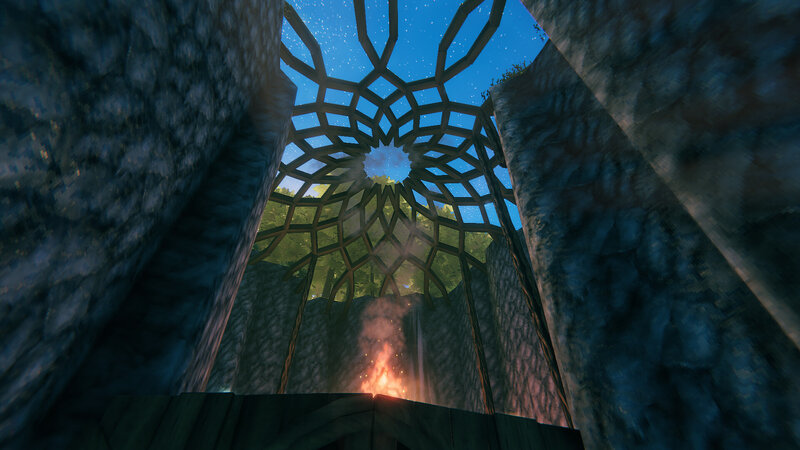 The Largest Underground Base Valheim Build