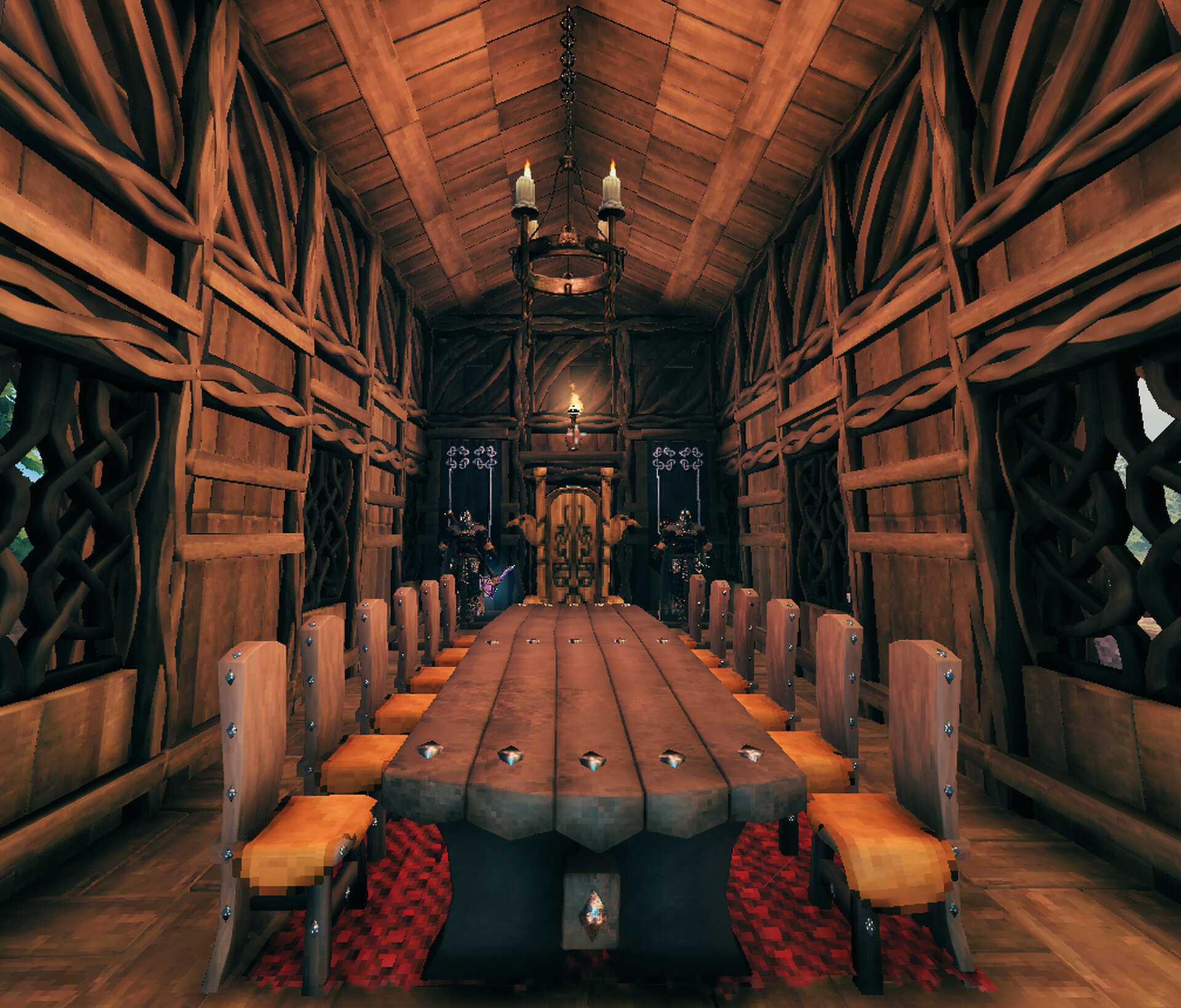 Town Hall (With Mods) Valheim Build