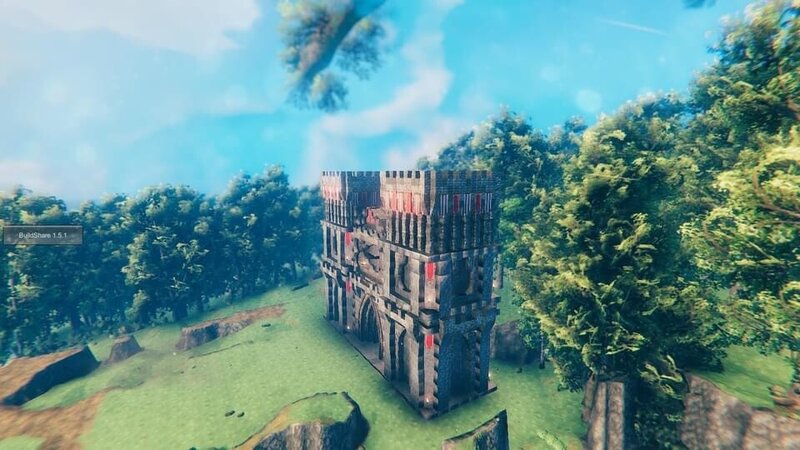 Tower Gate Valheim Build