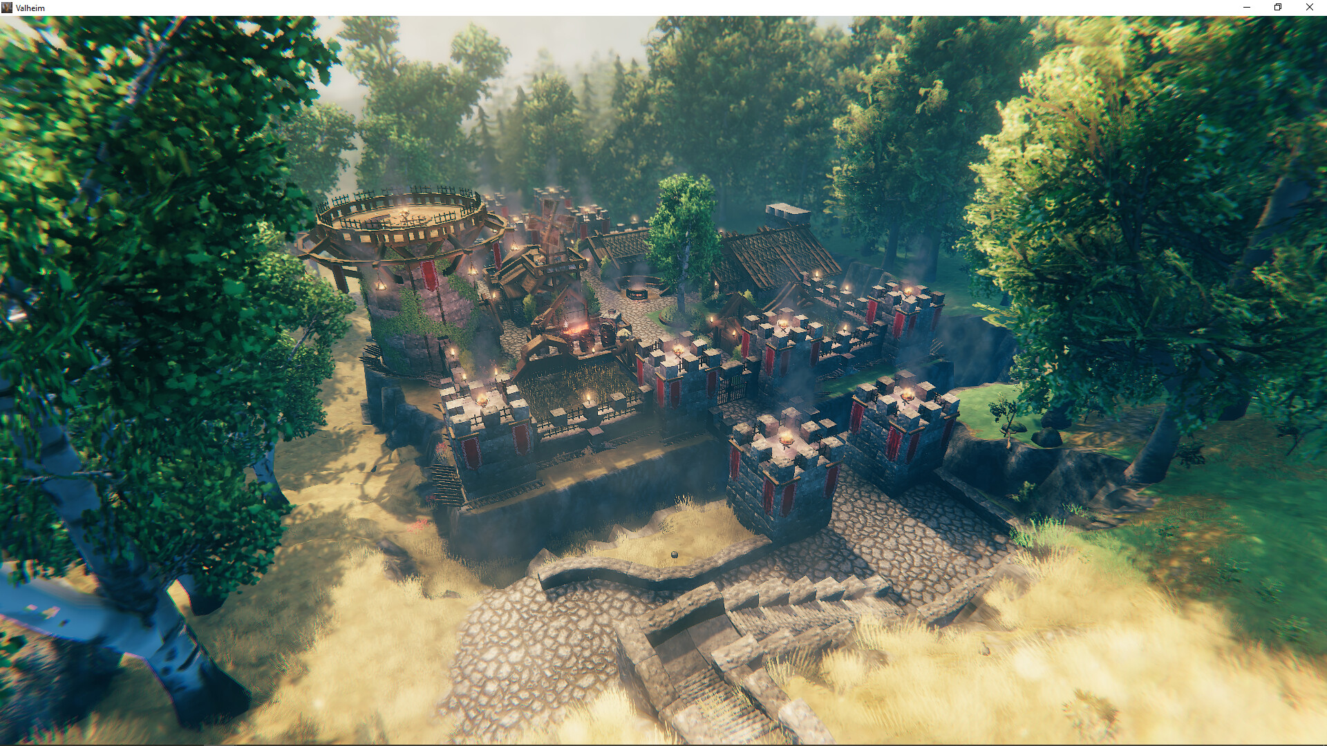 Two Person End Game Survival Base (1/2 Plains, 1/2 Meadows) (Time Lapse ...