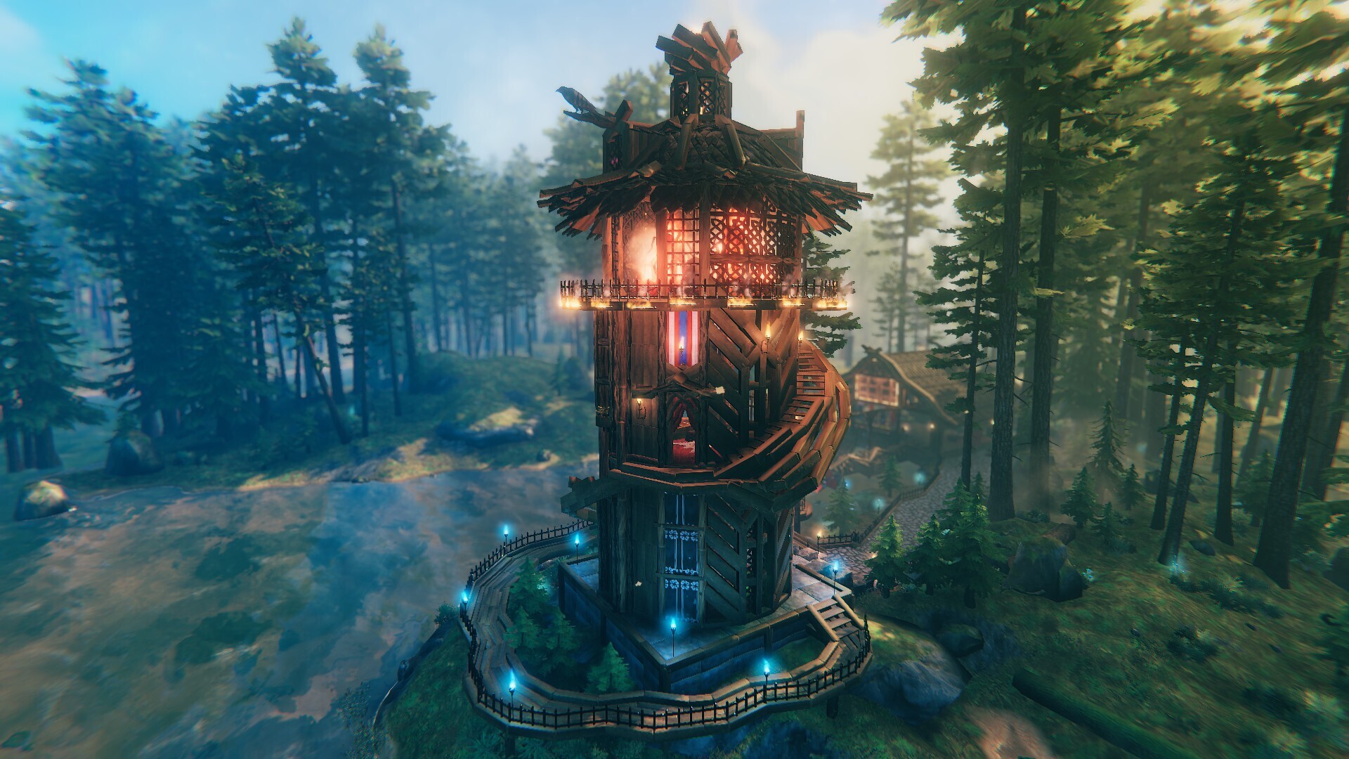 Part 1: Port & Lighthouse Valheim Build