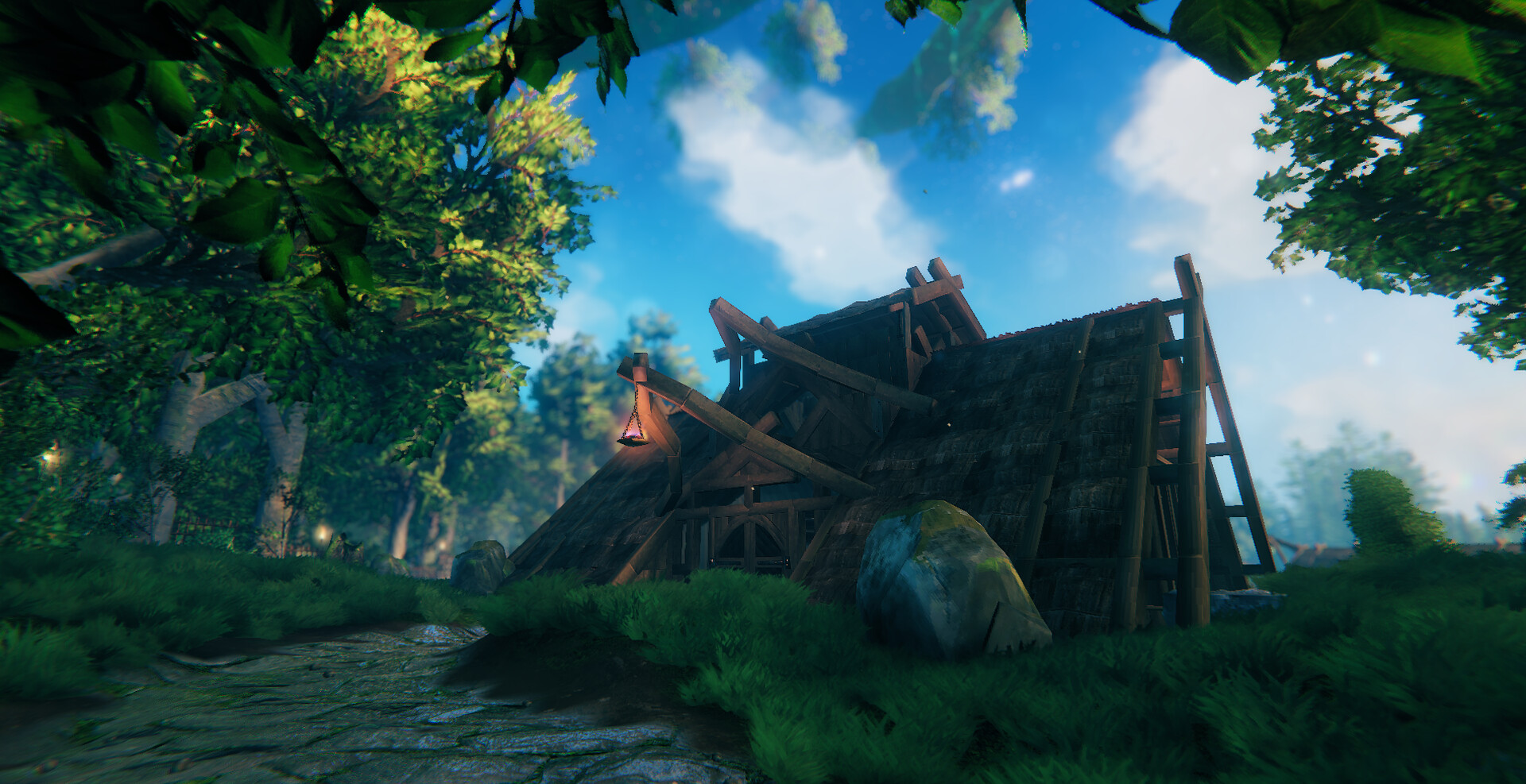 A day at the races Valheim Build