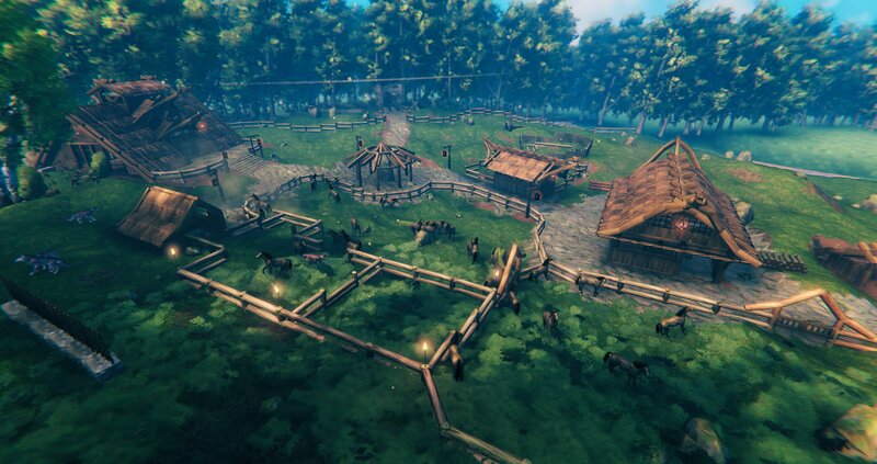 A day at the races Valheim Build