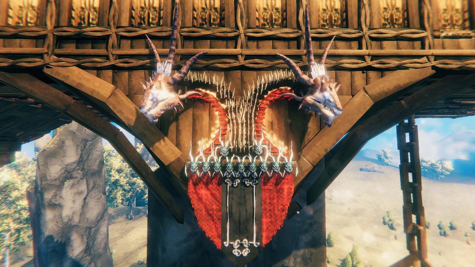 My next big build (WIP) Valheim Build