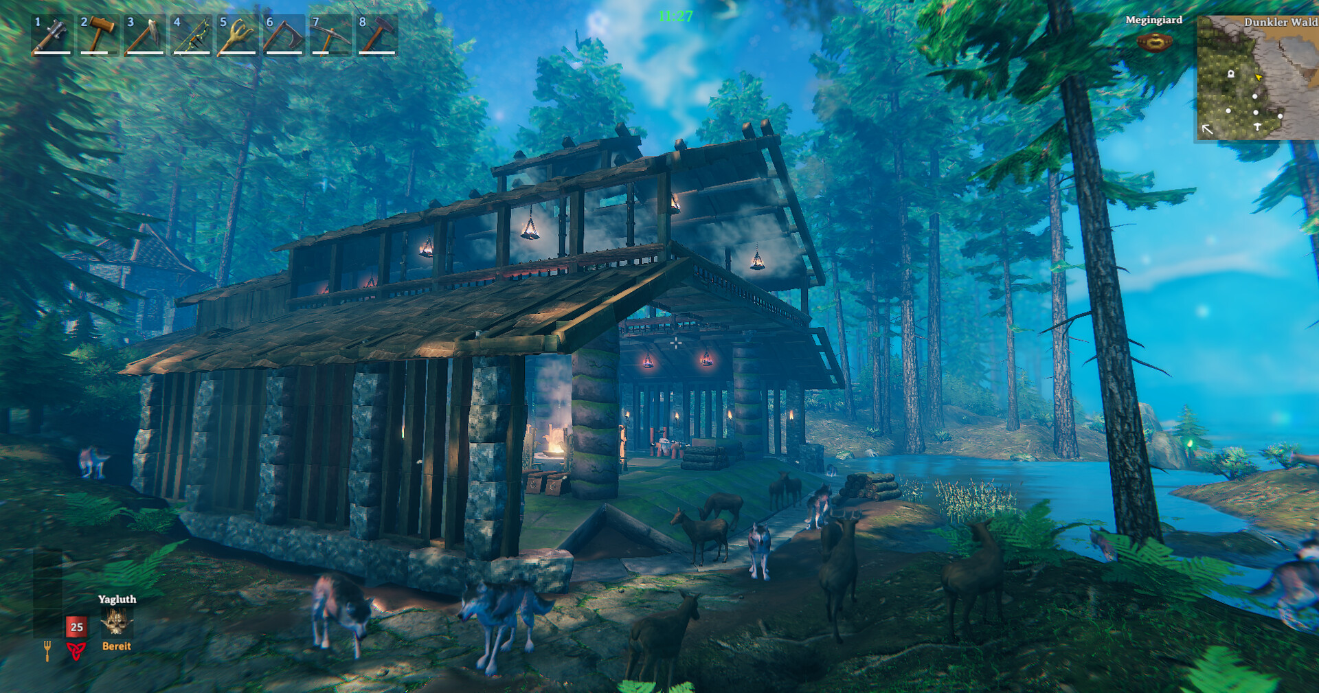 Started a fight? - Part I Valheim Build